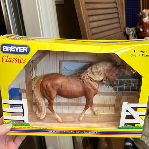 Breyer | Other | Breyer Classics No 657 Golden Chestnut Lusitano | Poshmark